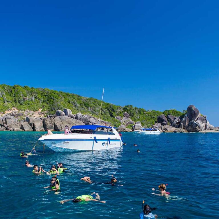 Phuket Full Day Similan 4 Islands Speedboat | Phuket Dream Company