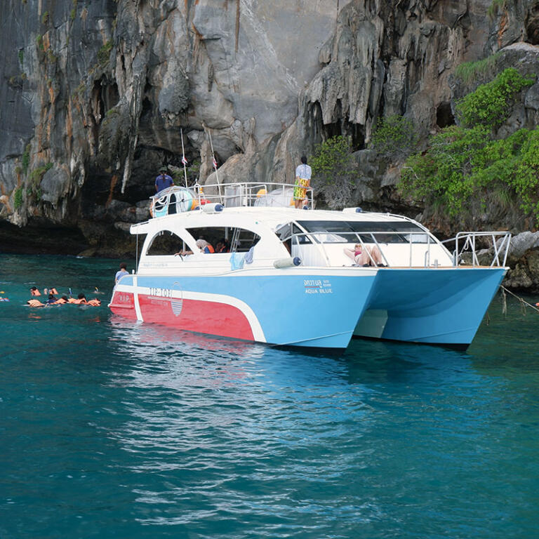 Luxury Speed Catamaran Phi Phi Maya Pileh Lagoon Khai Island