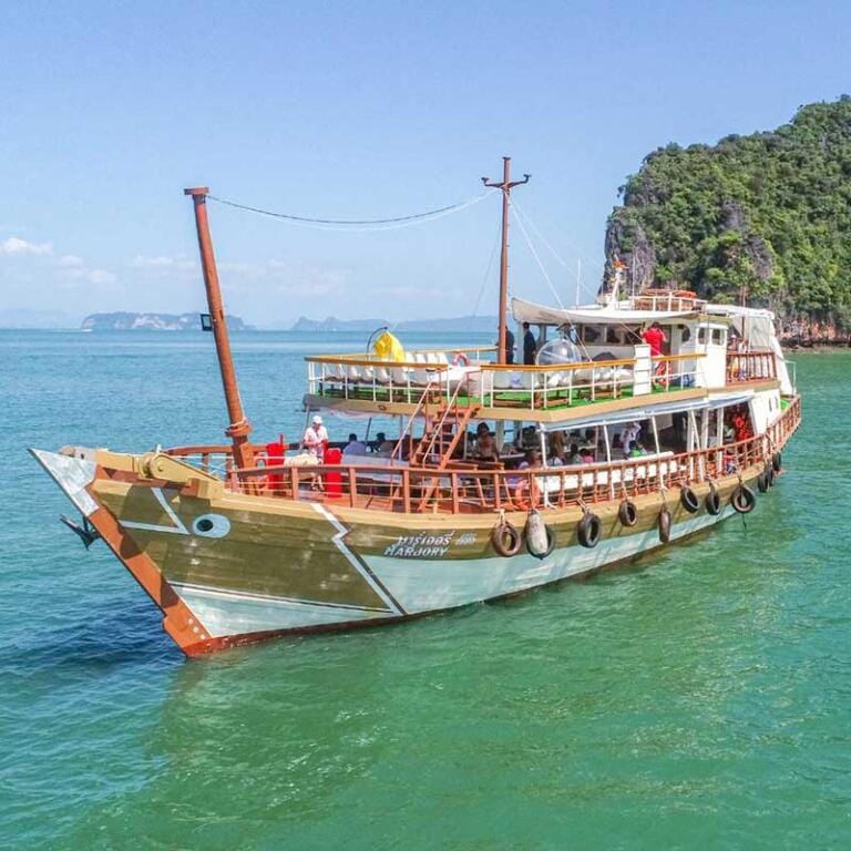 Day Trip & Sunset James Bond Island Premium Wooden Big Boat | Phuket ...
