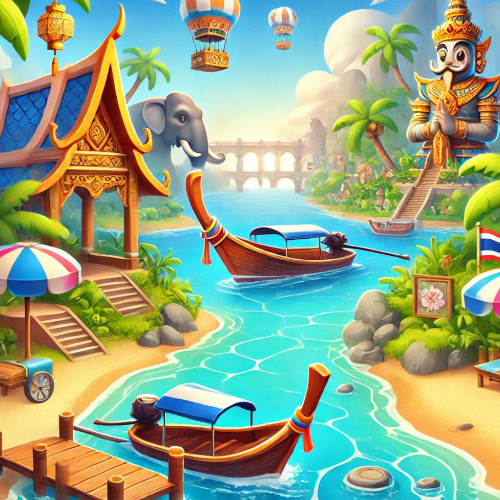 Cartoon Mobile Games | Play Fun Thailand-Themed Adventures Online